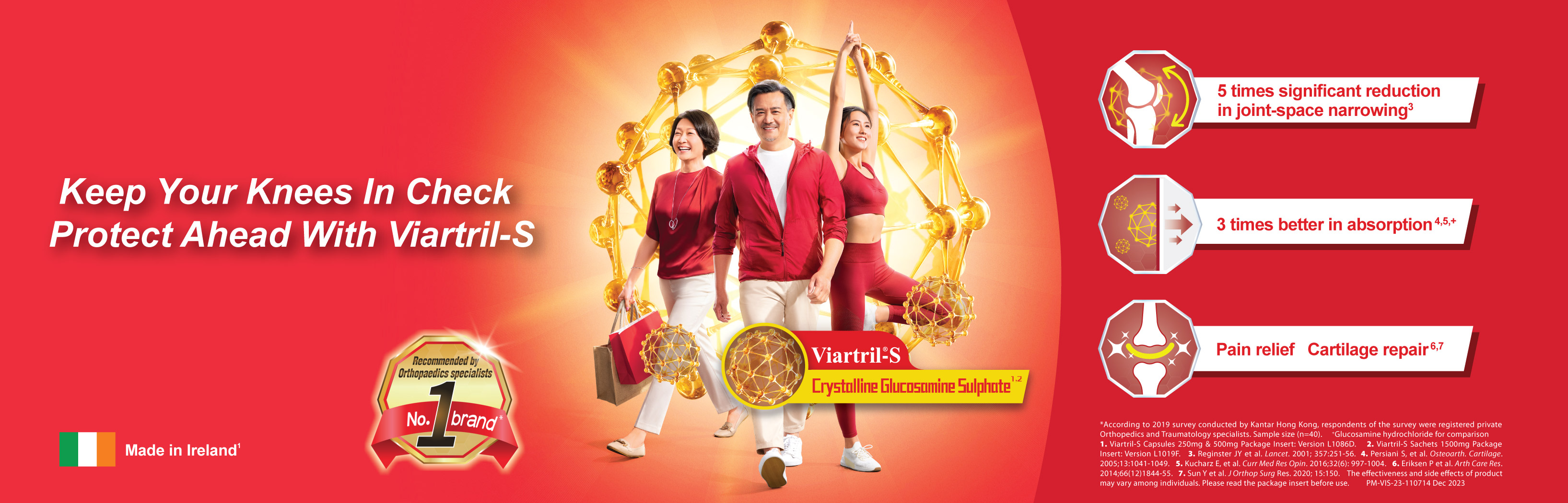 Viartril®-S | Crystalline Glucosamine Sulfate Protects Joints ...